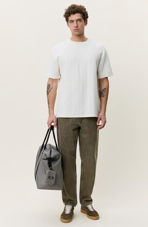 LES DEUX stripe jacquard t-shirt